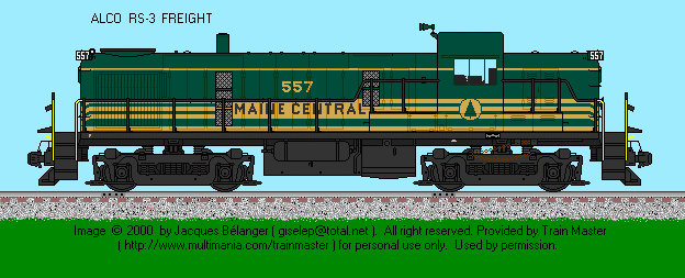 Alco RS-3 Data Sheets
