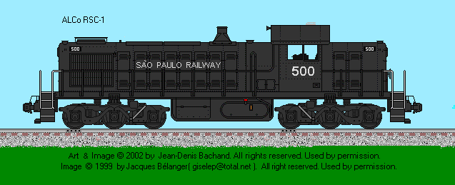 Alco RSC1/RSD1/MRS1 Roster